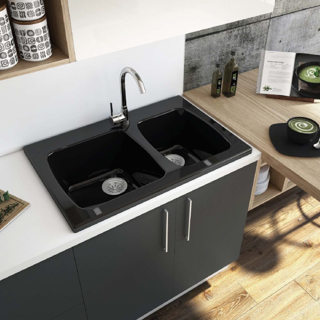 Firplak Freg. Aroma 33X22X9 Negro – Casa de Materiales S.A