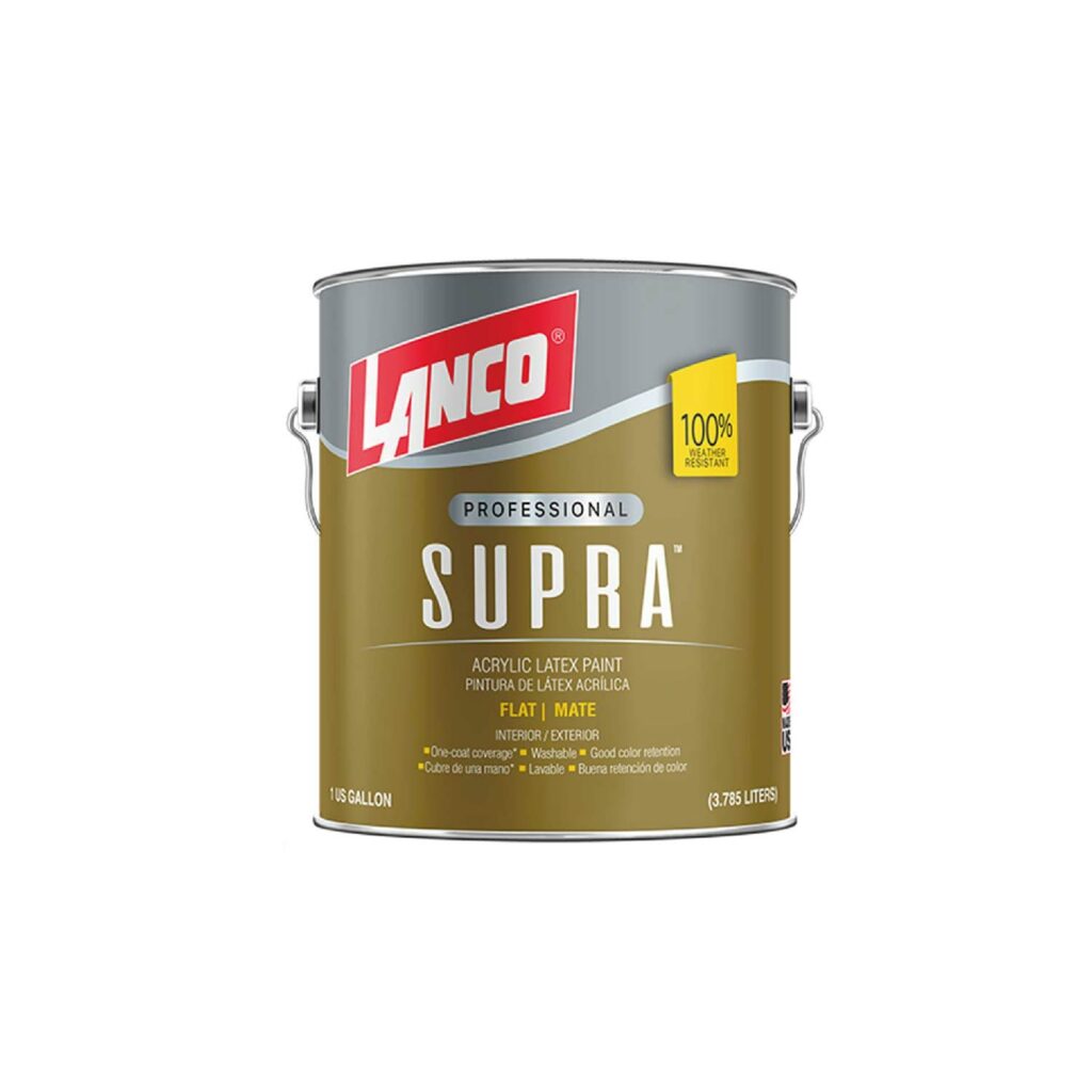 Lanco Supra Latex Blanco 1 Gal – Casa de Materiales S.A