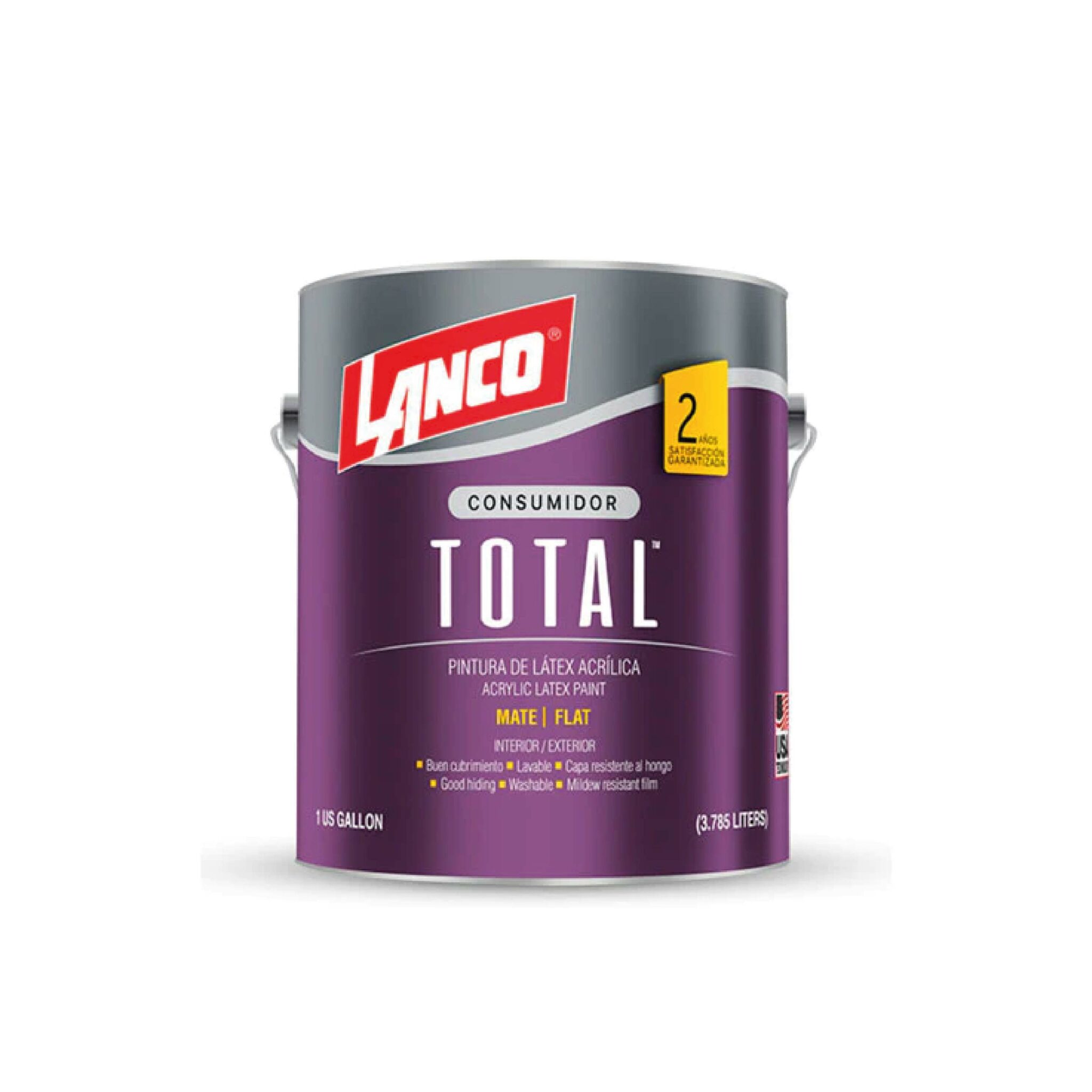 Lanco Total Latex Blanco Gal – Casa de Materiales S.A