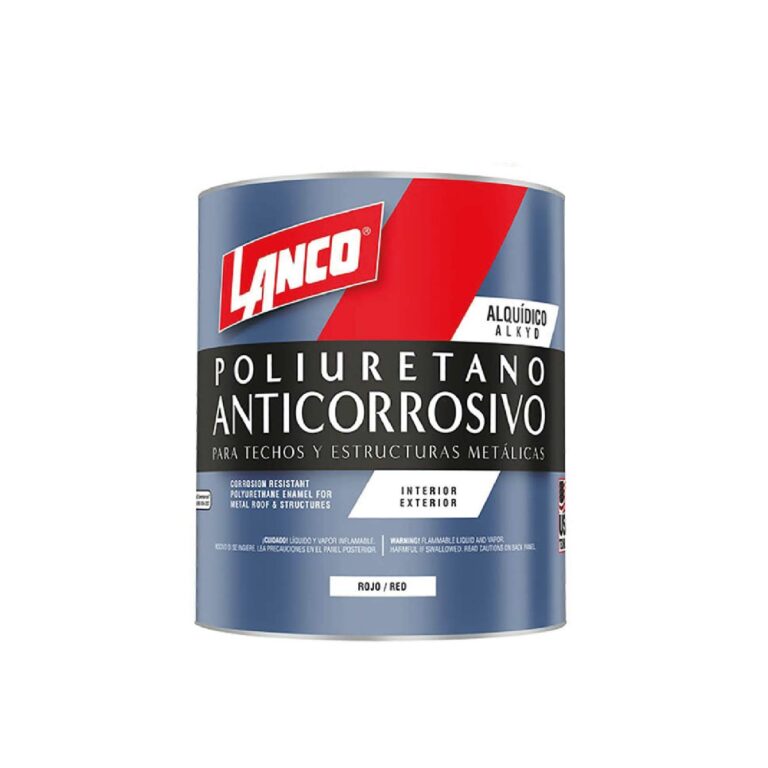 Lanco Anti.poliuret. Rojo 1 Gal. – Casa de Materiales S.A