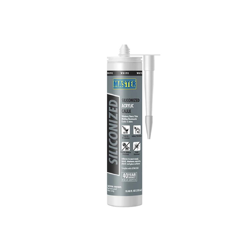 Master Siliconized Acryl White – Casa de Materiales S.A